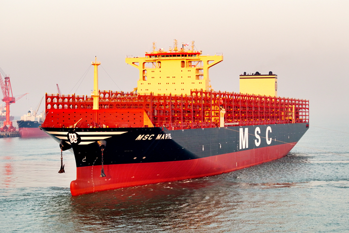 On the afternoon of 24th February, the fourth 16,000TEU container ...